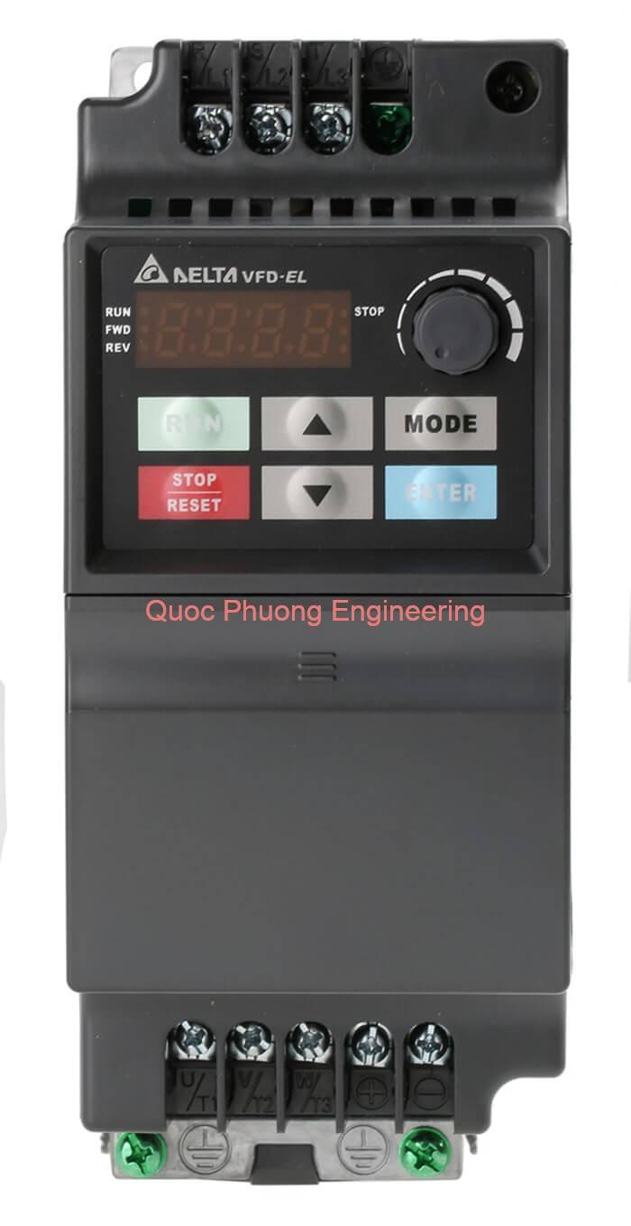 Biến tần Delta VFD-EL VFD015EL21A - Quốc Phương Tech